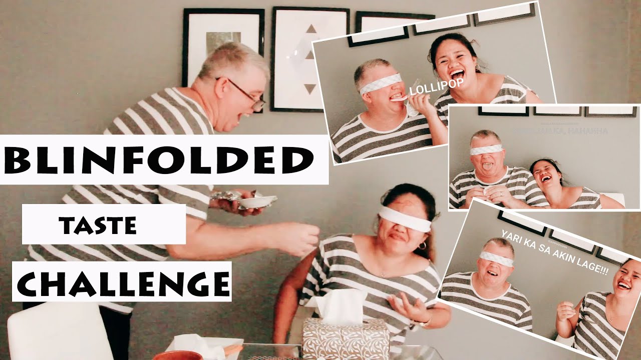 BLINDFOLDED TASTE CHALLENGE - YouTube