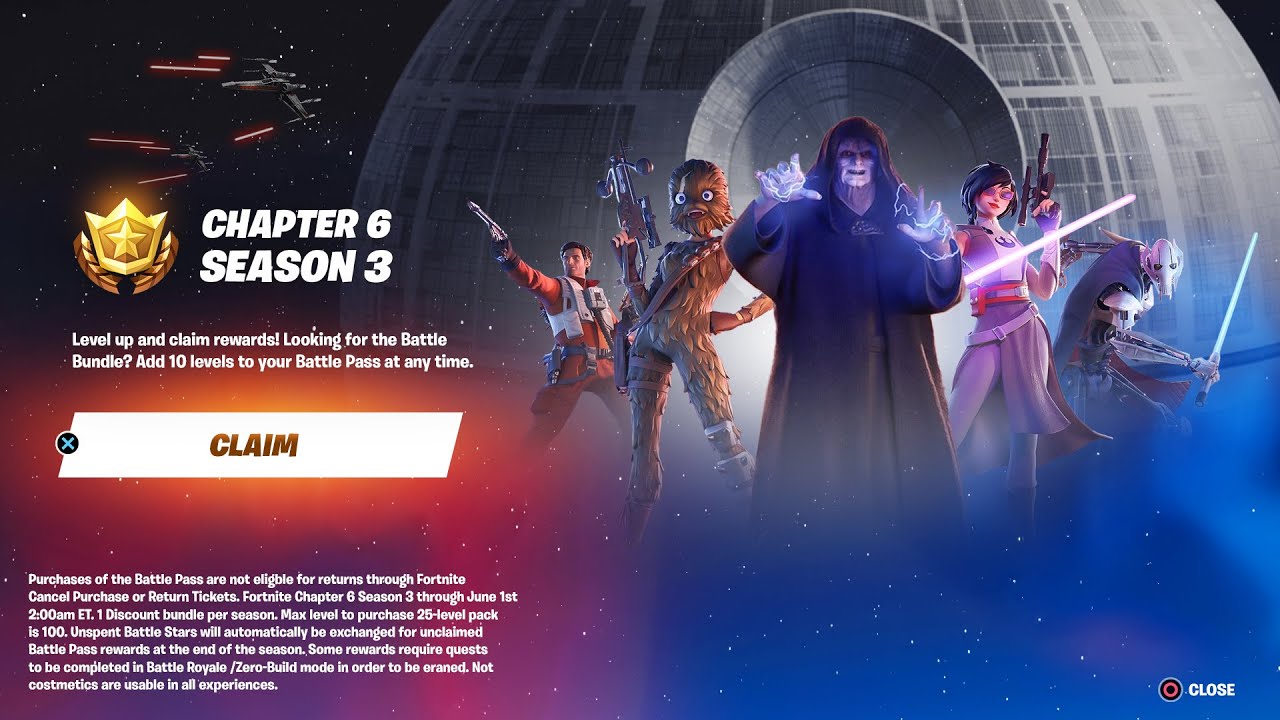 Fortnite: Chapter 6 - Season 3 | Galactic Battle Pass (Full Showcase ...