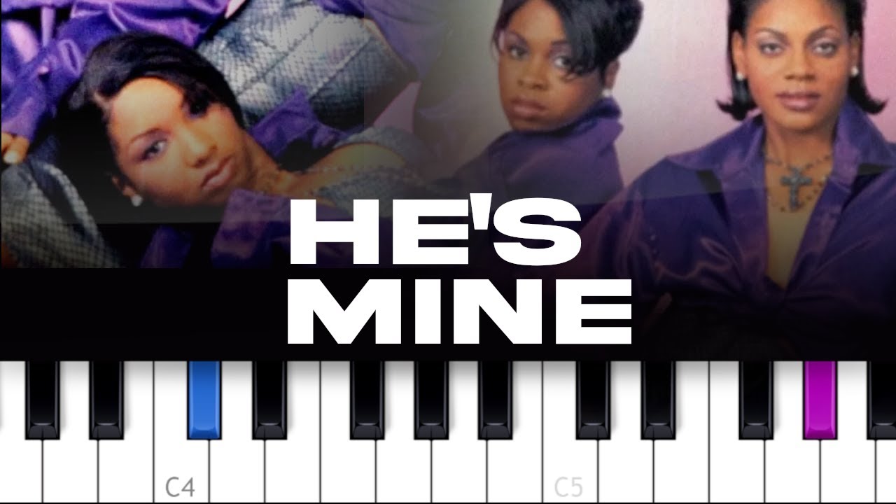 Mokenstef - He's Mine (piano tutorial) - YouTube