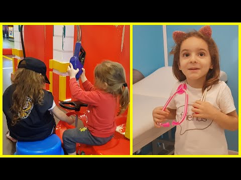 Doktorculuk ve Hırsız Polis Oyunu Oynadık (Eğlenceli Video)