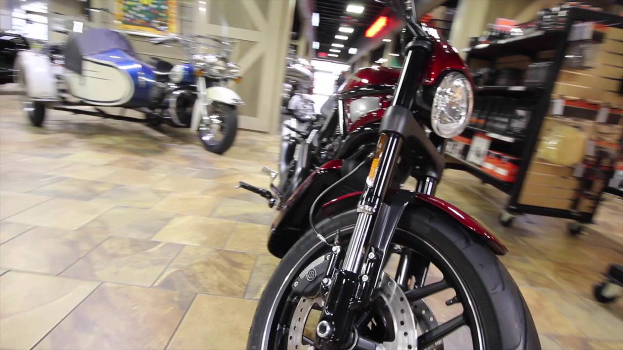 2016 V-Rod® V-Rod Muscle® Red - YouTube