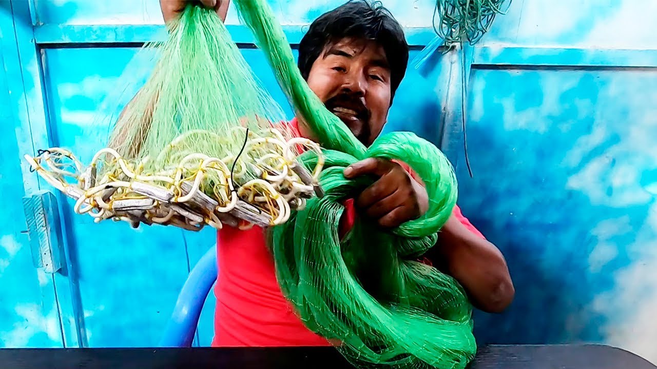 Mira las Técnicas de Como Hacer una #Atarraya de Mallas para Pescar ...