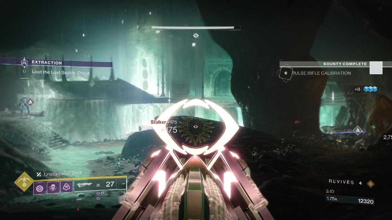 Destiny 2_Master Lost sector Extraction Flawless Easy void Hunter build ...