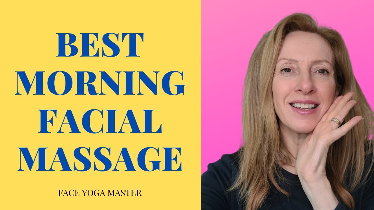 Facial Massage Morning Face Routine - YouTube