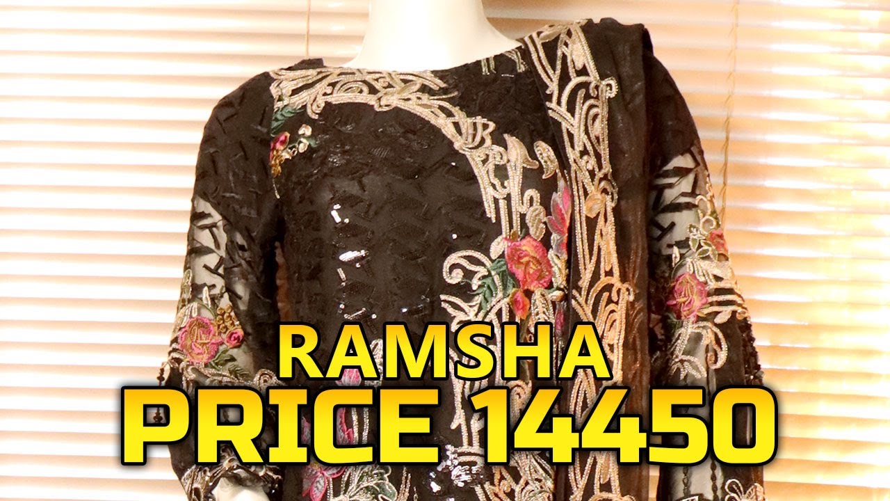 Party Wear Designs 2020 | Ramsha Unboxing 503 Chiffon Collection 2020 ...
