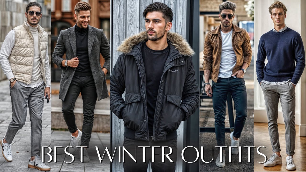 Best Winter Outfit Ideas For Men | Men's Fashion Ideas | Latest Winter ...