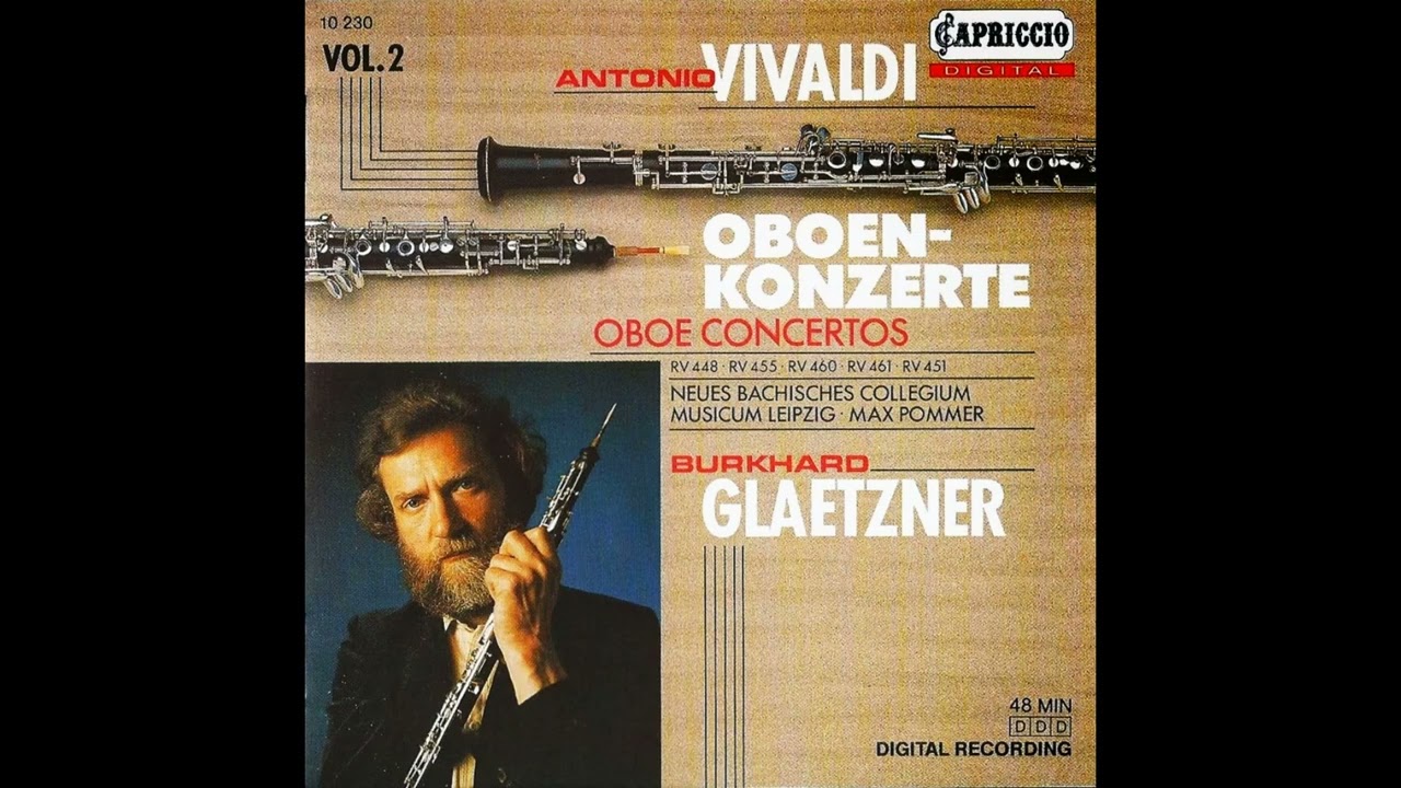Antonio Vivaldi. Concerto RV 448 in Do maggiore per oboe, archi e basso ...