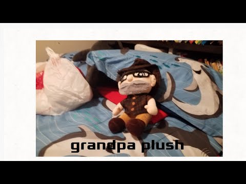 culter35 grandpa plush opening - YouTube