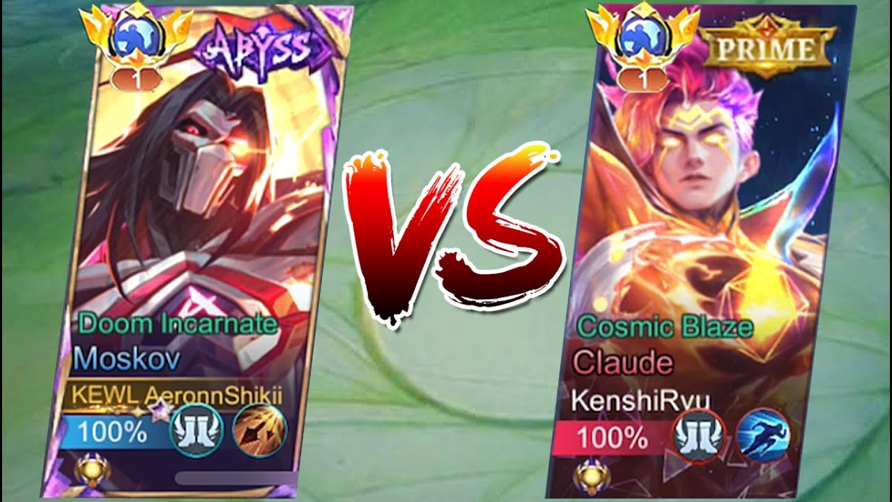 GLOBAL MOSKOV ABYSS SKIN VS CLAUDE NEW PRIME SKIN IN HIGH RANKED! WHO ...