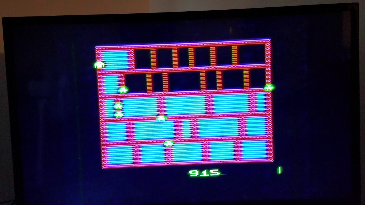 GamingNight: amidar atari 2600 gameplay - YouTube
