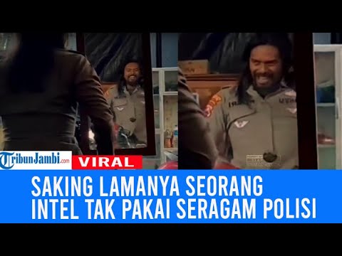Viral Intel Polisi Kesulitan Pakai Seragam Dinas Usai Lama Menyamar ...
