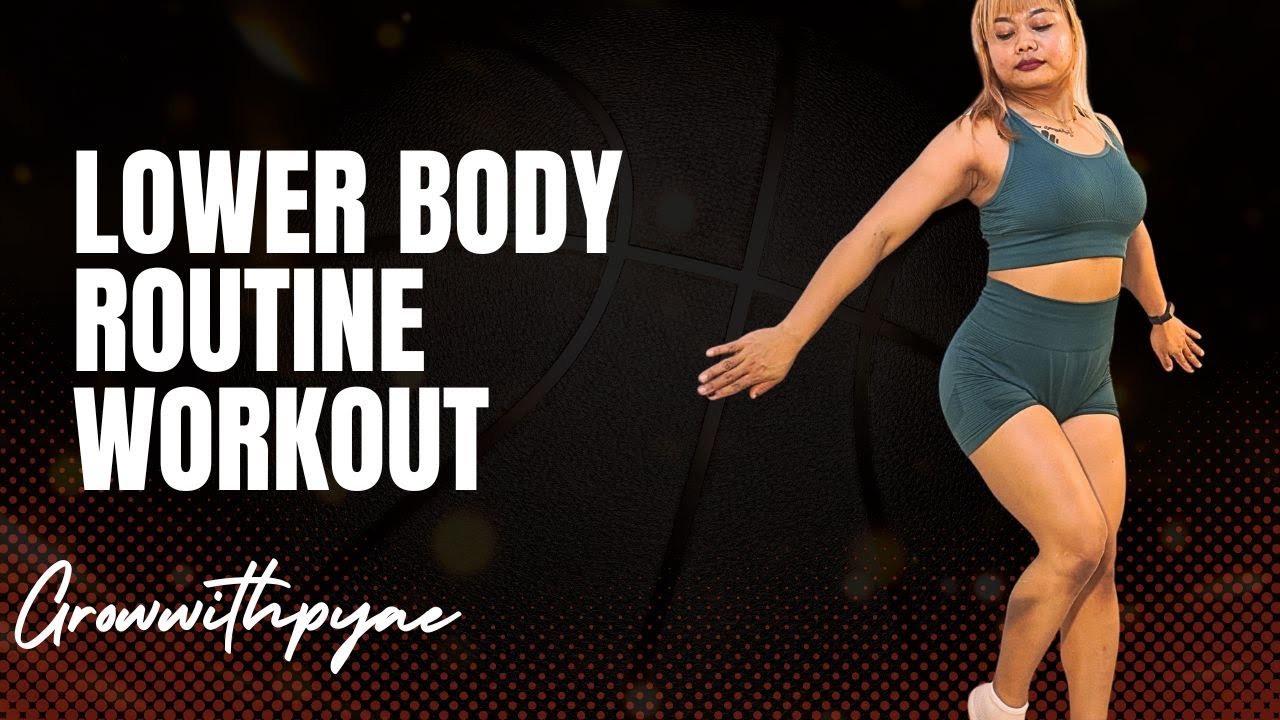 Lower Body Routine for Busy Girls workout with weight at home - YouTube