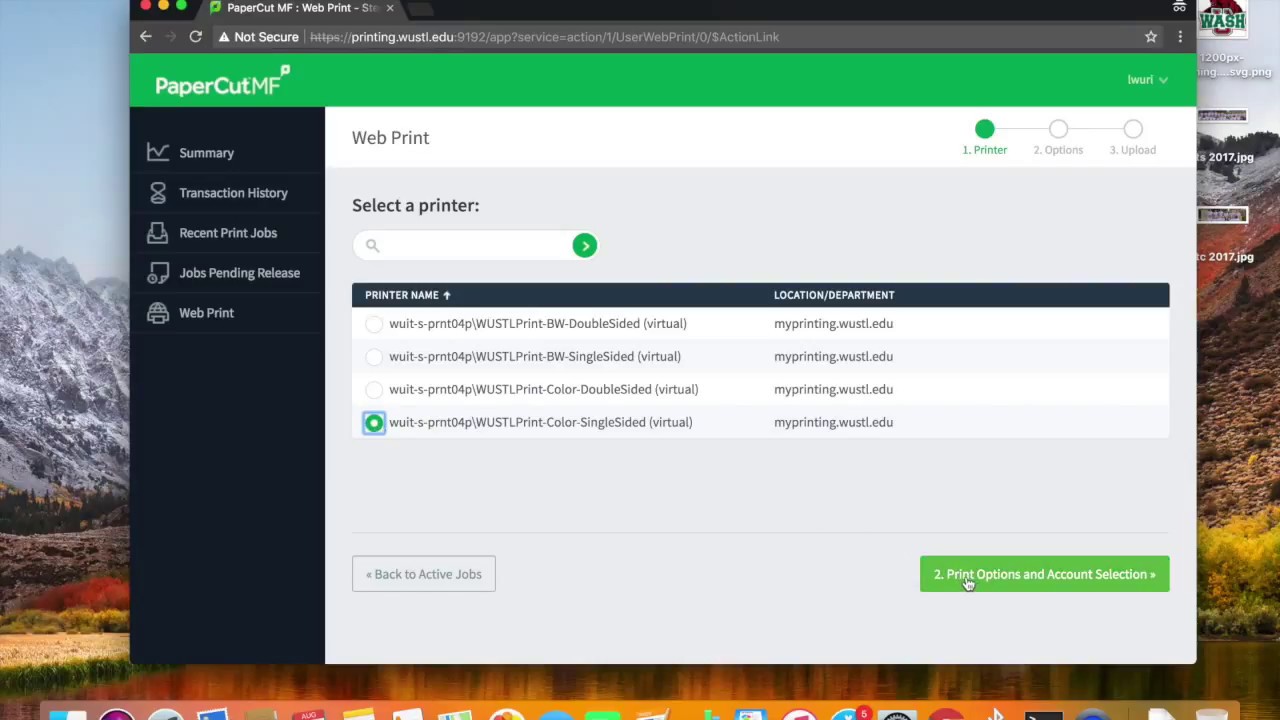 How to Print using WebPrint - YouTube