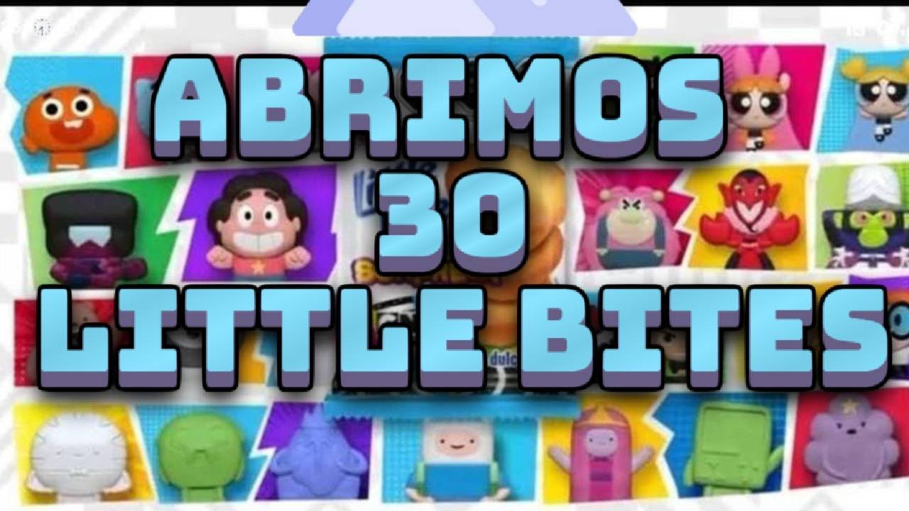 abriendo 25 little bites cartoon network - YouTube