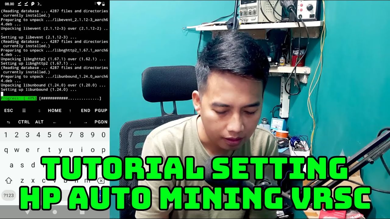 [ KHUSUS MEMBER ] TUTOR SETTING HP UNTUK AUTO MINING VERUS - YouTube
