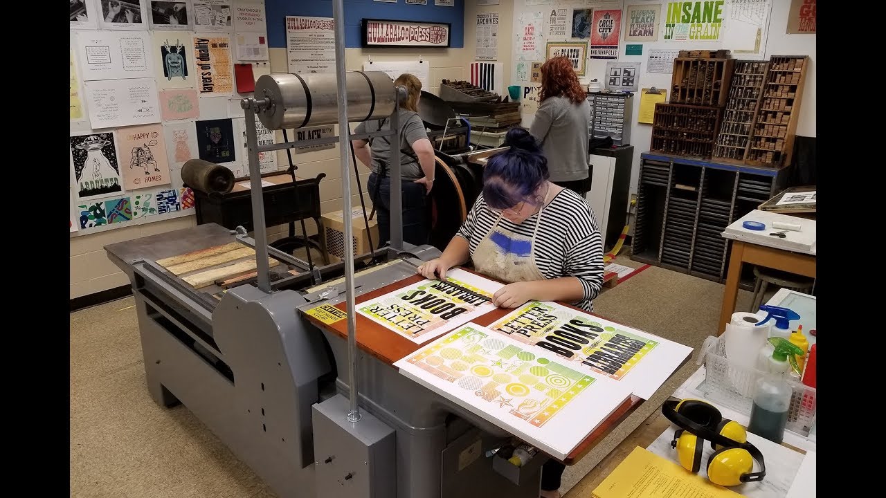 Pressing Questions at University of Indianapolis' Hullabaloo Press [Art ...