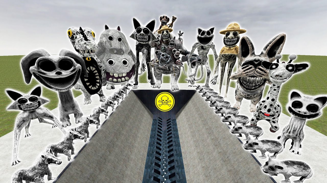 DESTROY UPDATE ZOONOMALY MONSTERS FAMILY & POPPY PLAYTIME 3 FAMILY in ...