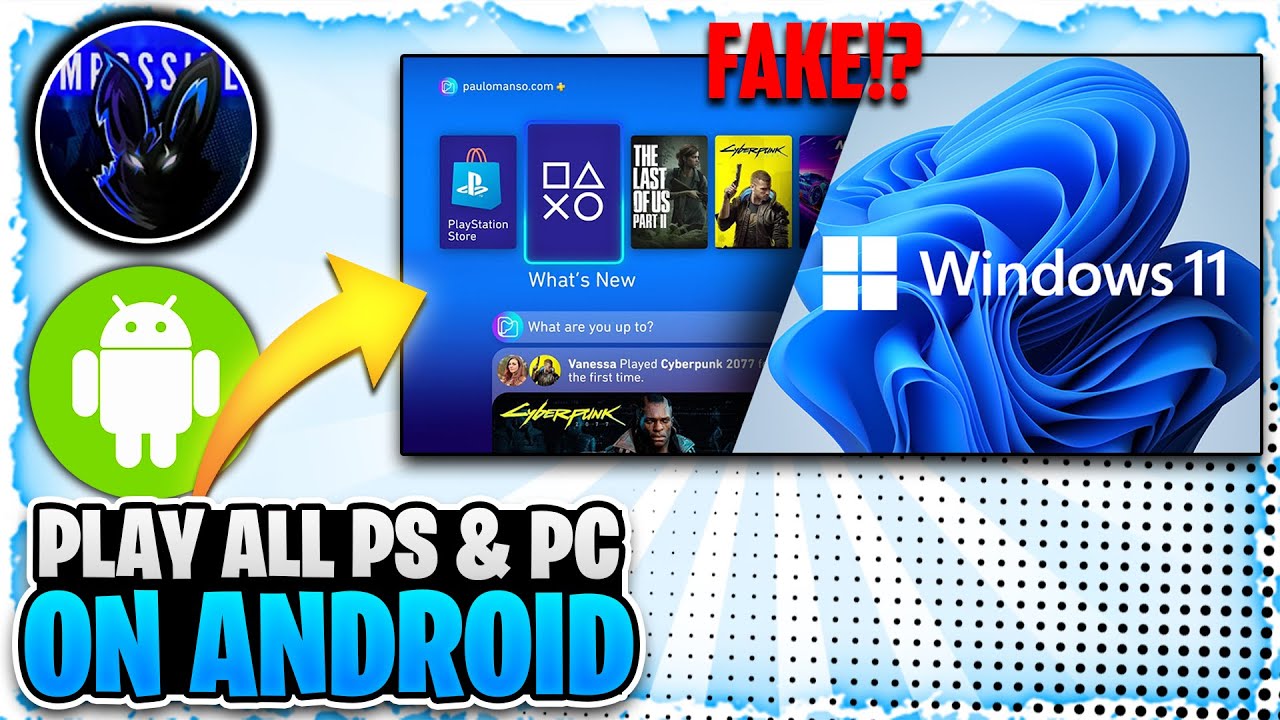 NEW 🔥THIS EMULATOR RUN PS3, PS4, PS5 & PC GAMES ON YOUR ANDROID @ITZ ...