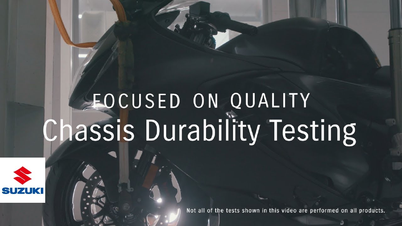 FOCUSED ON QUALITY | Chassis Durability Testing | Suzuki - YouTube