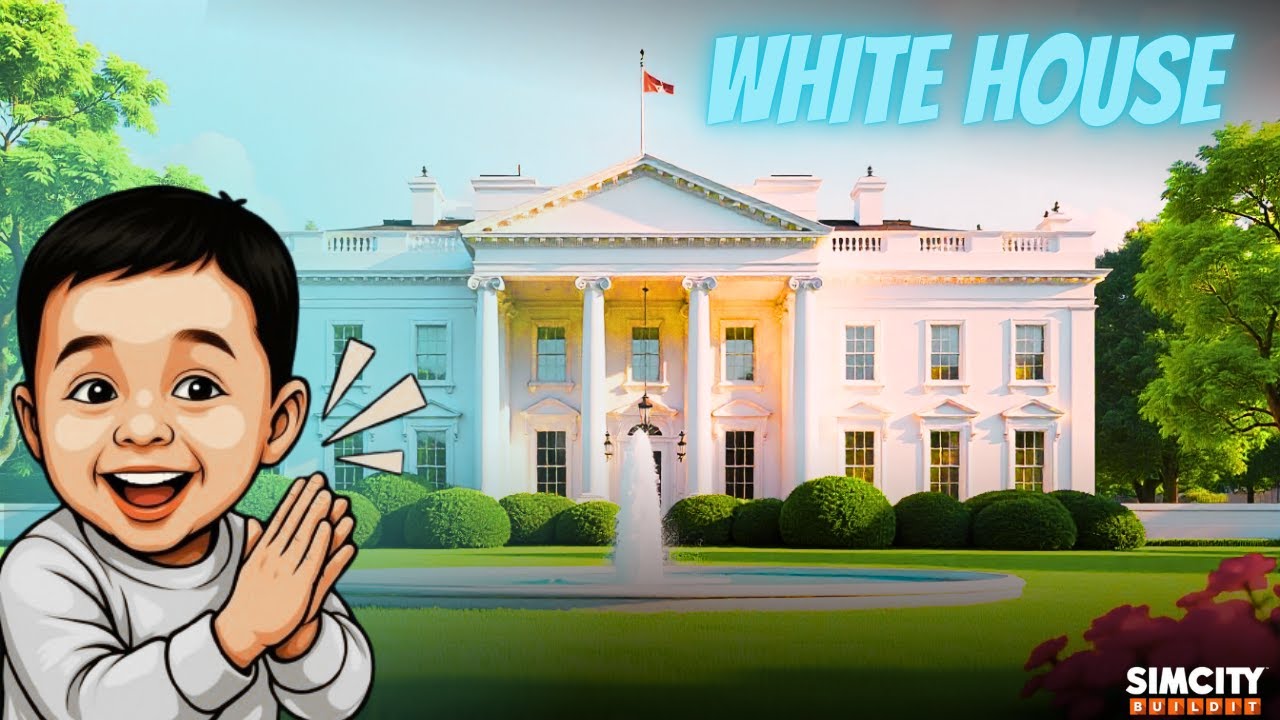 I BUILT MY OWN WHITE HOUSE 🏡 - YouTube