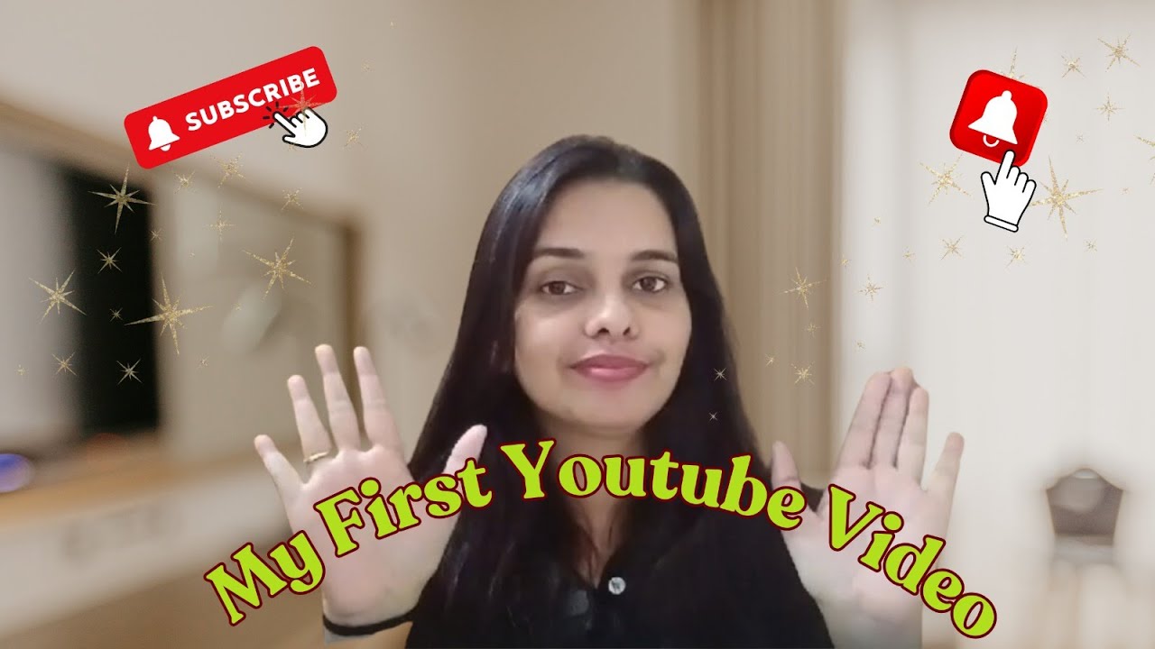 MY FIRST YOUTUBE VIDEO | My First Vlog | Introducing myself | - YouTube