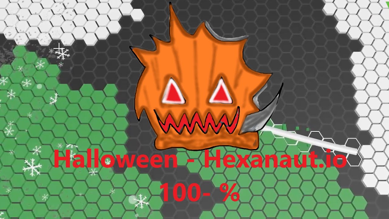 Hexanaut.io - Halloween - Map management. 100 % - YouTube
