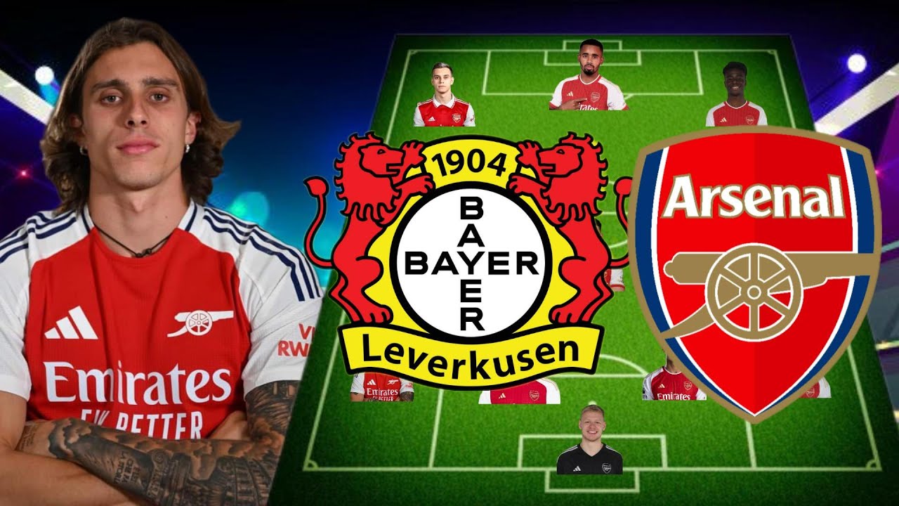 PARTEY IN: ARSENAL POTENTIAL STARTING LINE-UP VS BAYER LEVERKUSEN - YouTube