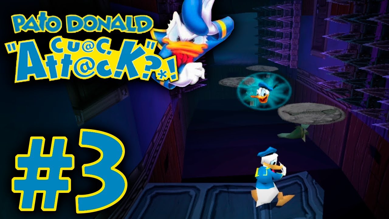 ¡Se Puso TRYHARD! Mansión Embrujada - Pato Donald: Quack Attack PS1 #3 - YouTube