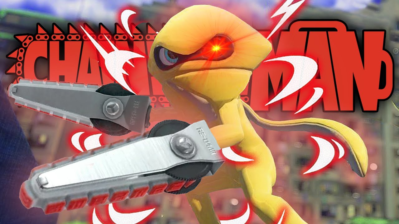 CHAINSAW MAN | Splatoon 3 Splatana Stamper Montage - YouTube