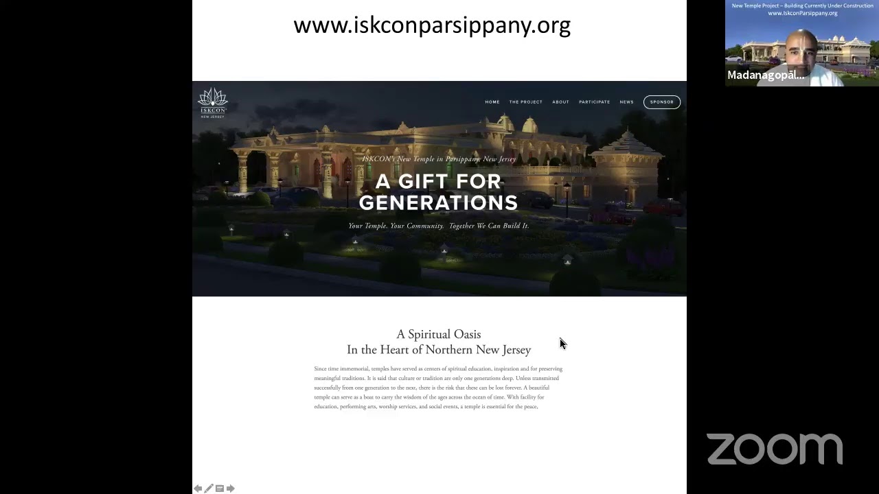 Ananga Manjari Devi Dasi - ISKCON Towaco NJ July 30th 2020 - YouTube