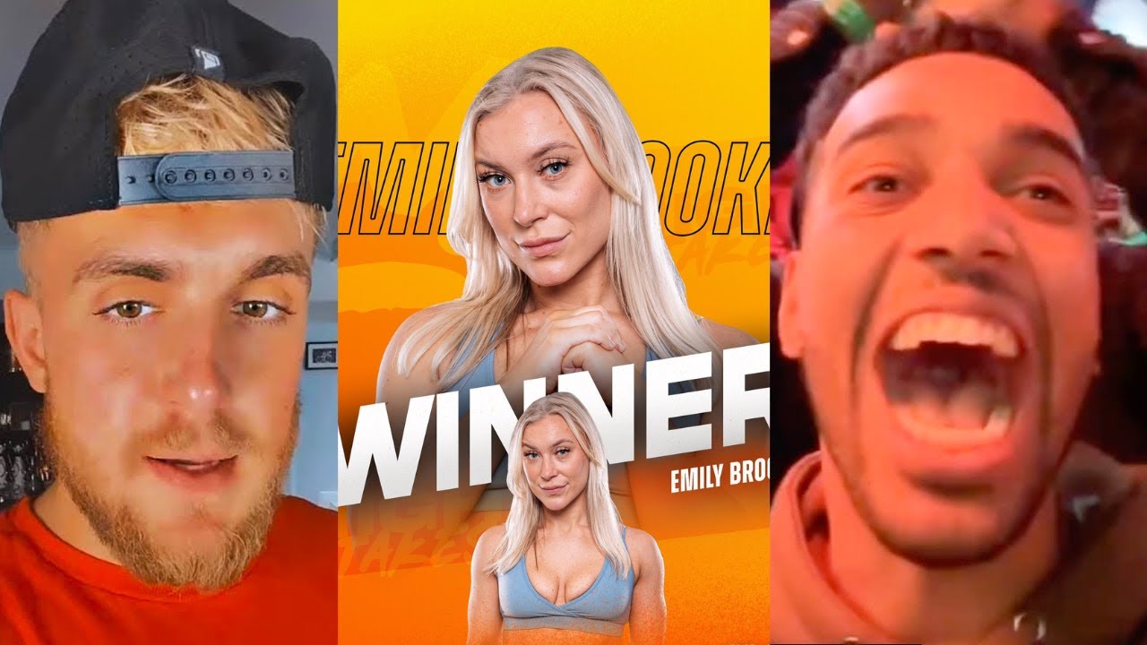 Influencers React To Emily Brooke vs Amber O'Donnell | KingPyn Boxing ...