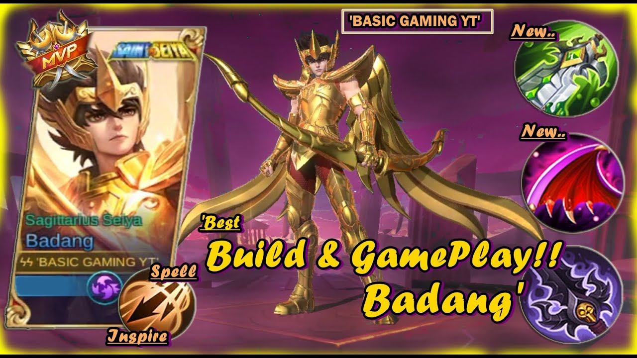 New Build Badang Exp Line II Combo Skill & Spell, No one can escape my ...