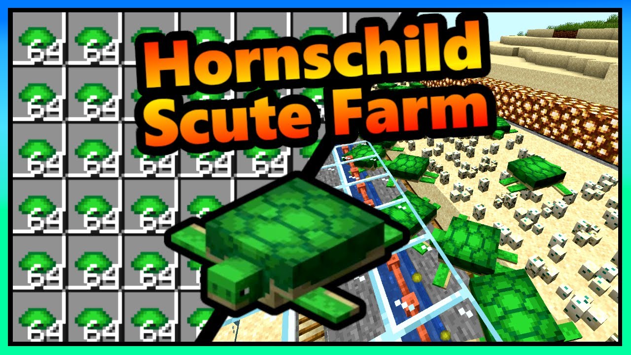 🐢💎 MINECRAFT SCHILDKRÖTEN SCUTE FARM Bauen (1.21+) – Schnell & einfach ...