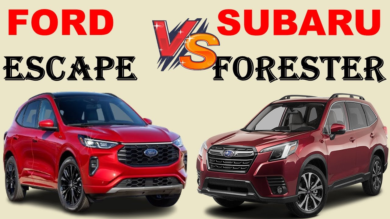 ALL NEW Ford ESCAPE Vs ALL NEW Subaru FORESTER | Which one is better ...