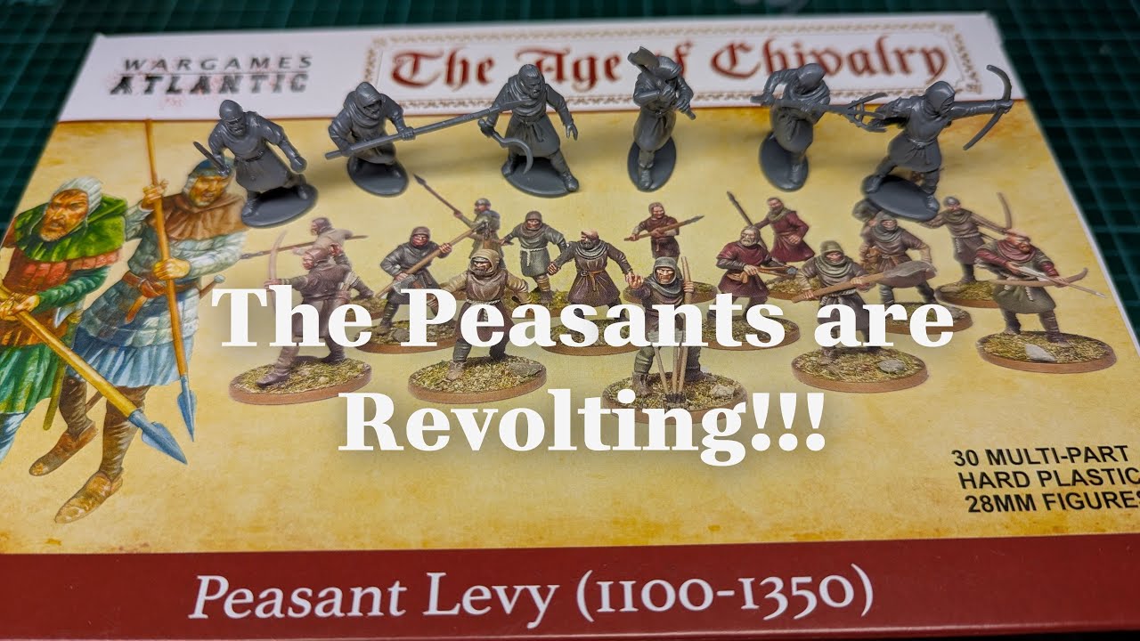 Unboxing Wargames Atlantic's Peasant Levy - YouTube
