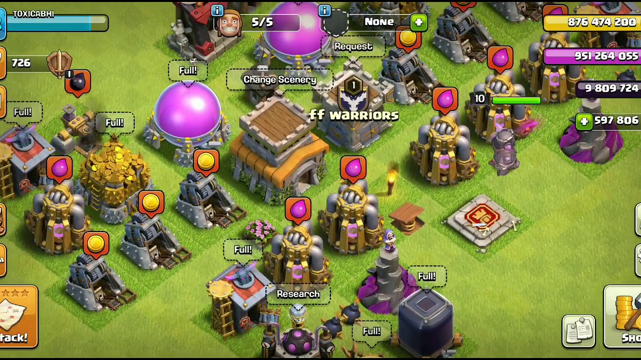 clash of clans mod APK all things unlimited - YouTube
