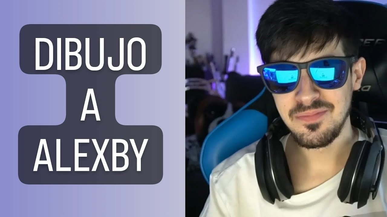 DIBUJO A @xAlexBY11 #alexby11 #streamer #dibujo - YouTube