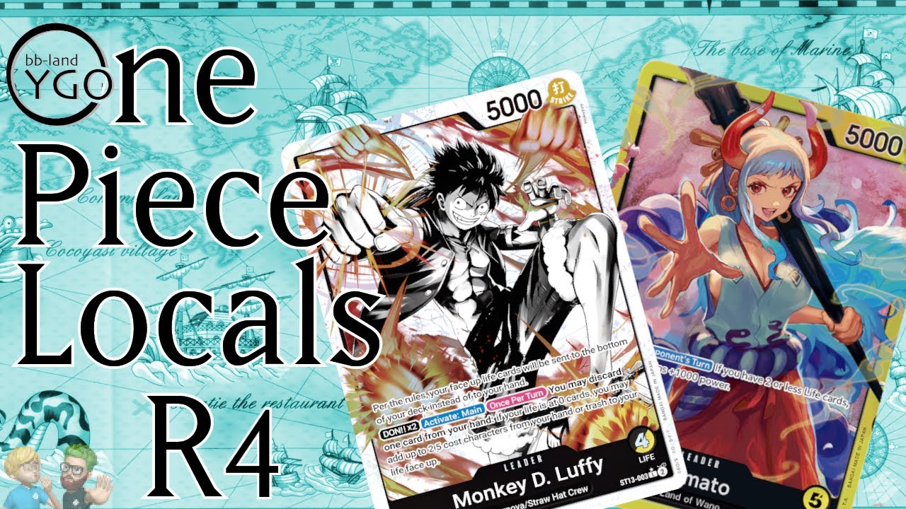 One Piece Card Game Locals Runde 4 im BB-Land - YouTube