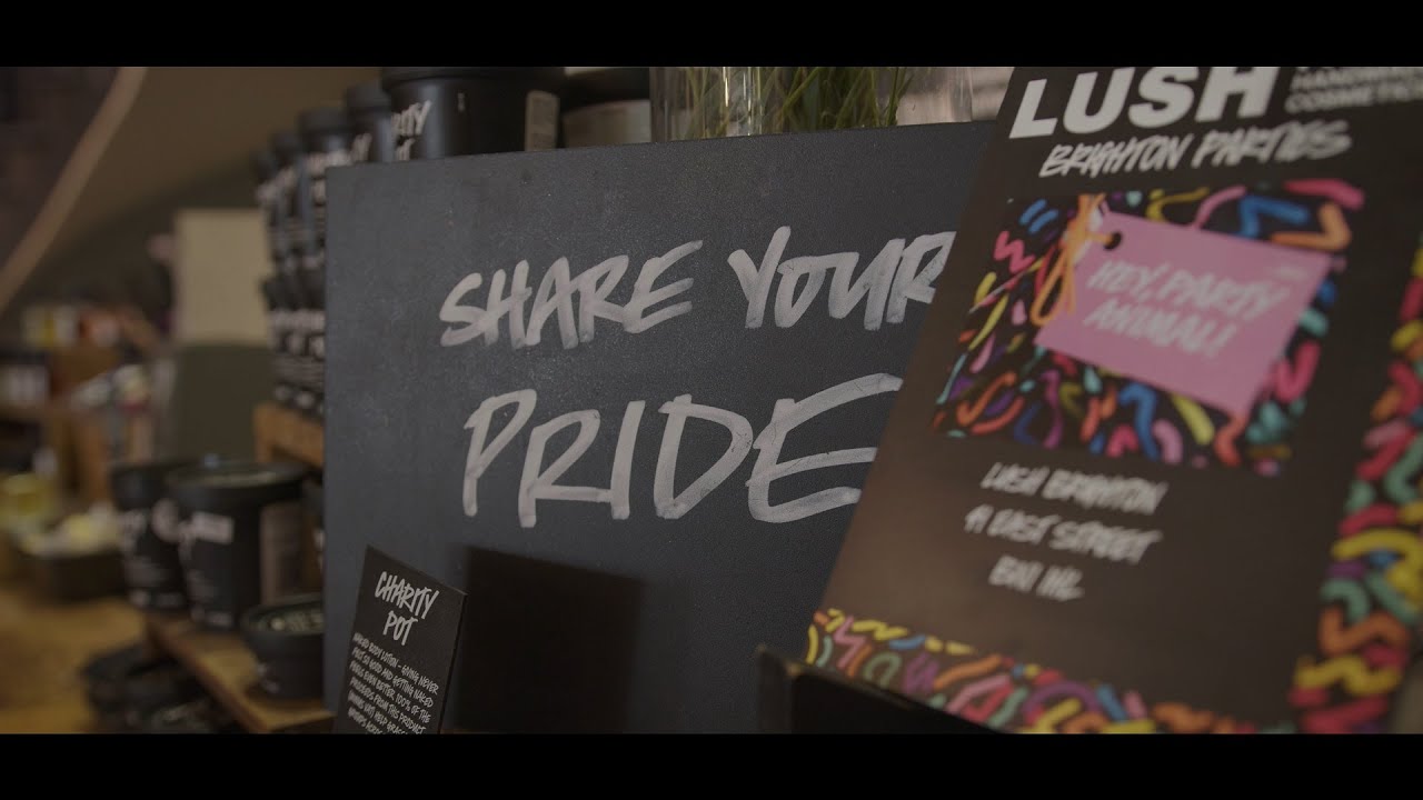 LUSH Brighton X The Clare Project Clothes Swap Event - YouTube