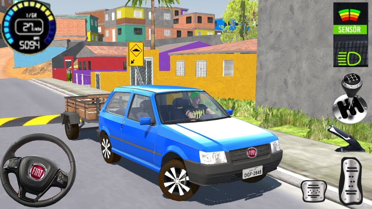 New Car Driving Fiat Uno Simulator Game Auto Life Brasil 2025 #79 - Android GamePlay #games ...