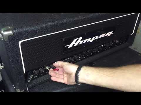 Ampeg VL 1002 All-Tube 100 Watt Amp Head DEMO - YouTube