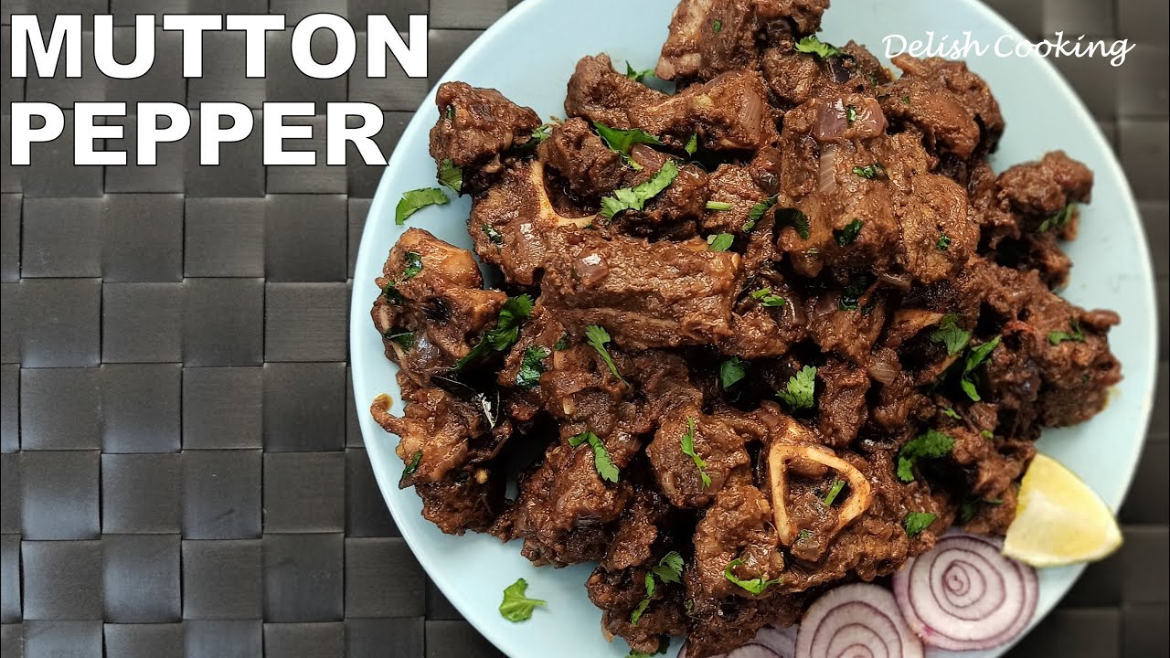 Coorg Style Mutton Fry | Mutton Pepper Fry | Mutton Curry | Mutton ...