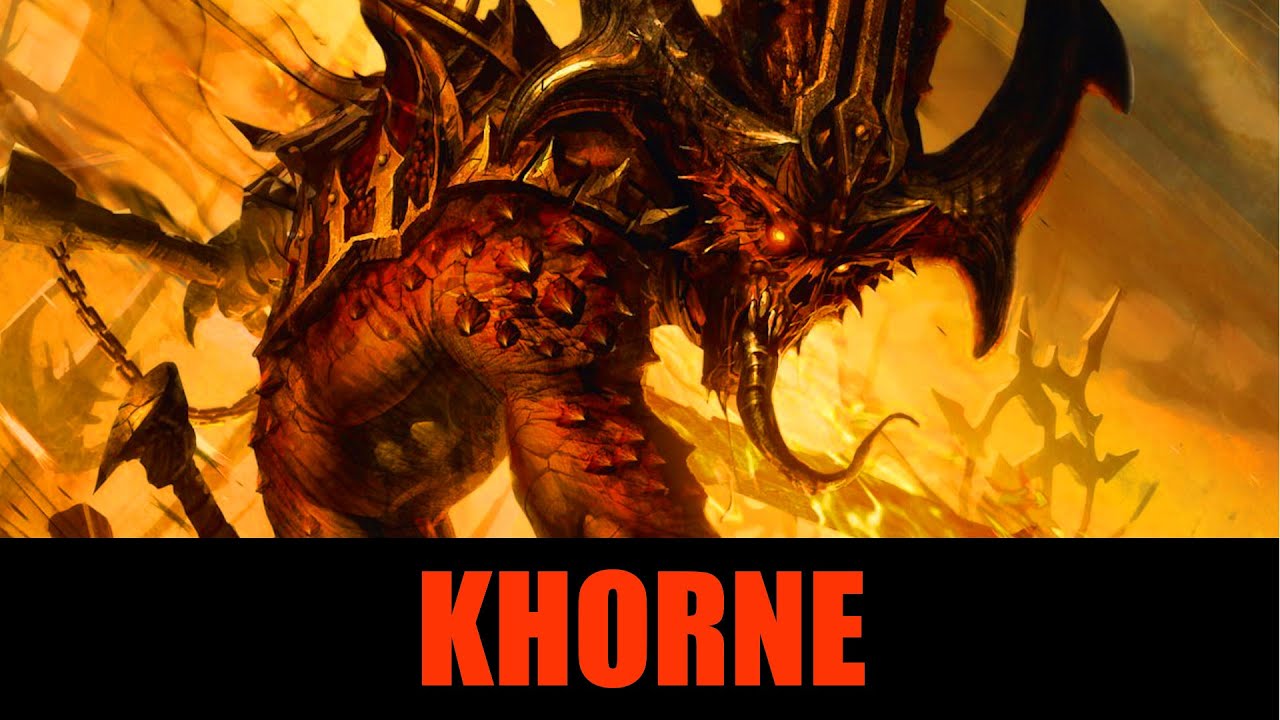 Warhammer 40k - Khorne Chaos Tribute - YouTube