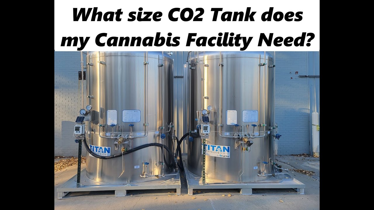 How to size a CO2 tank for a Cannabis Facility - YouTube