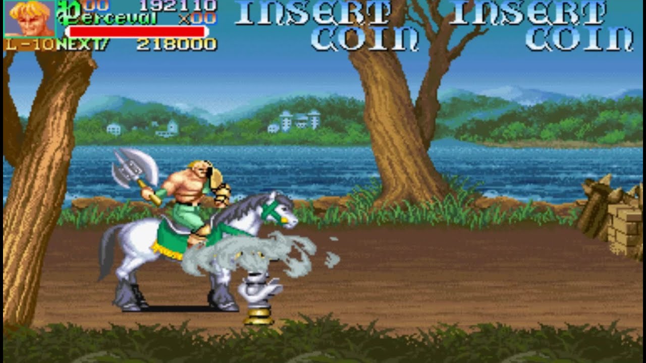 Knights of the round 圆桌骑士 Lucky Perceval vs. Balbars - YouTube