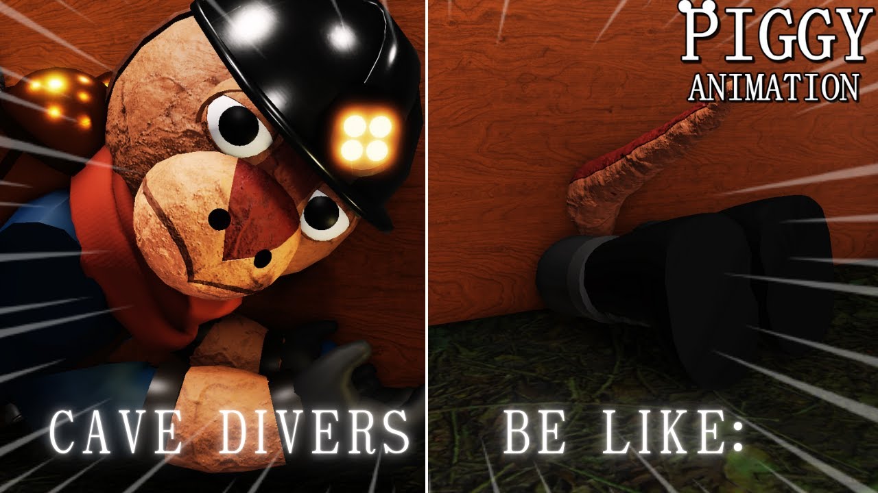 POV: Cave Divers ⛏️💎 | A Roblox Piggy Animation - YouTube