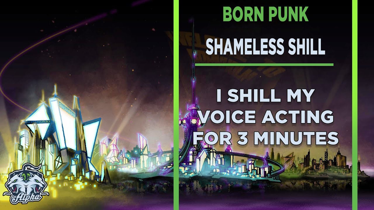I will now shill for my Voice Acting in Born Punk for 3 Minutes - YouTube