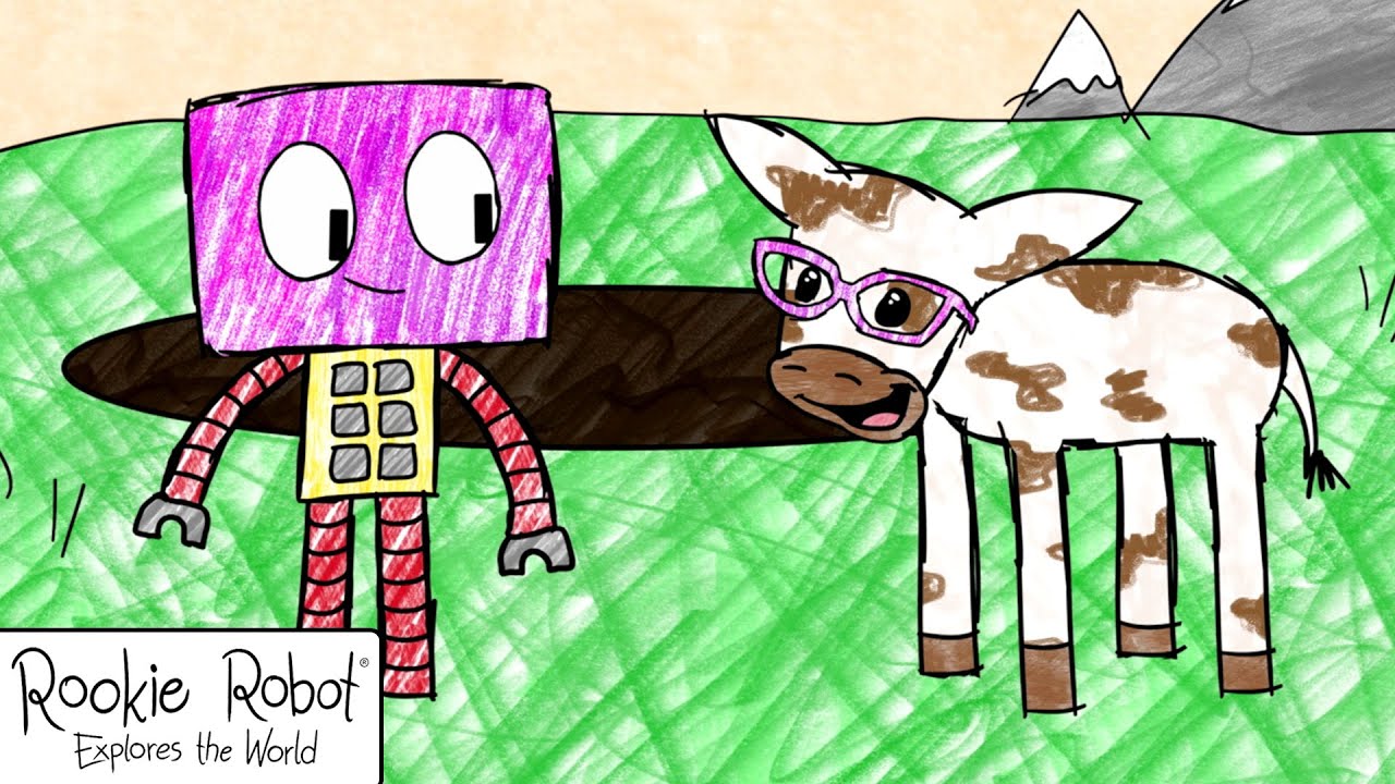 Rookie Robot🤖 | S2- EP 14 | Moooo Who? Rookie And The Blind Cow | Funny ...