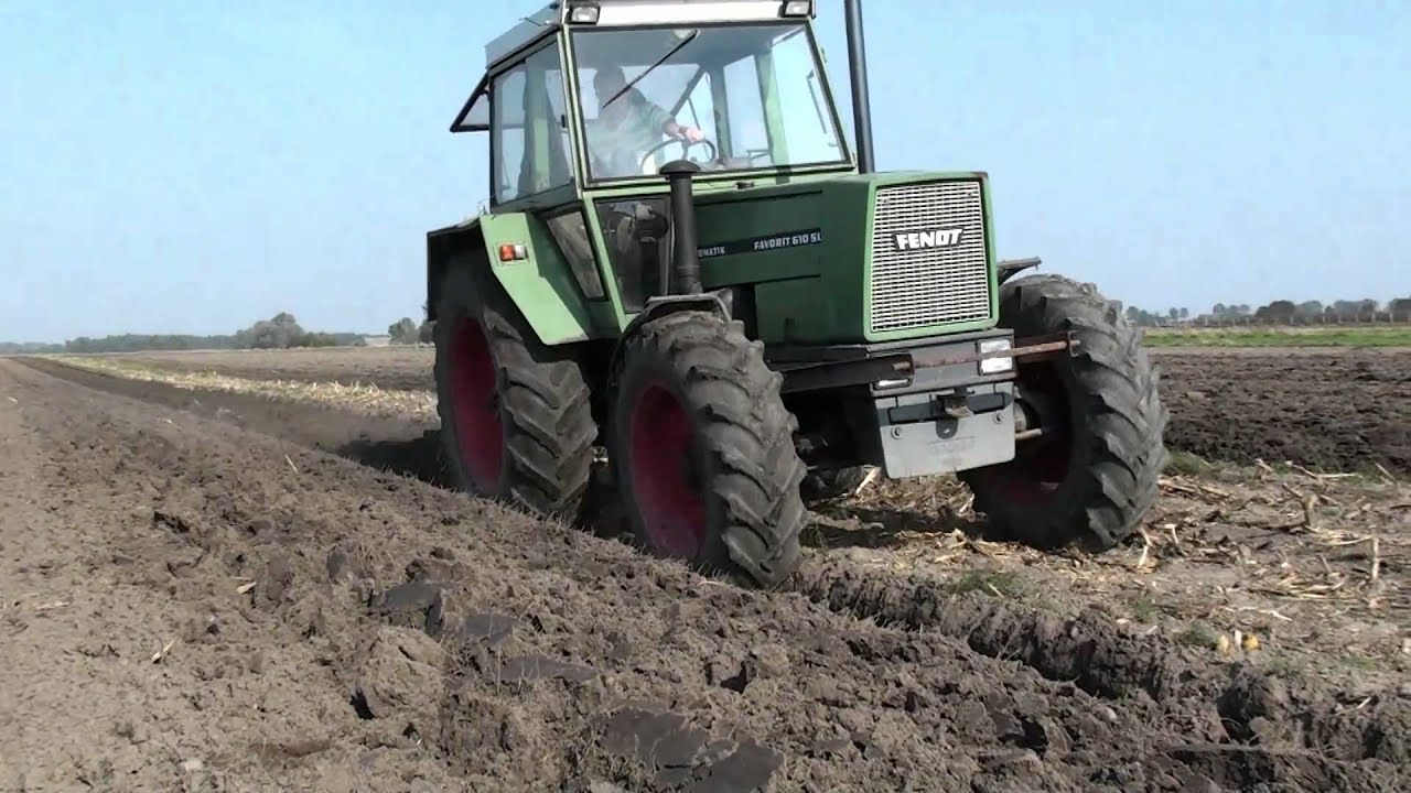 Fendt 610 SL + Unia Tur Vario 4 in HD - YouTube