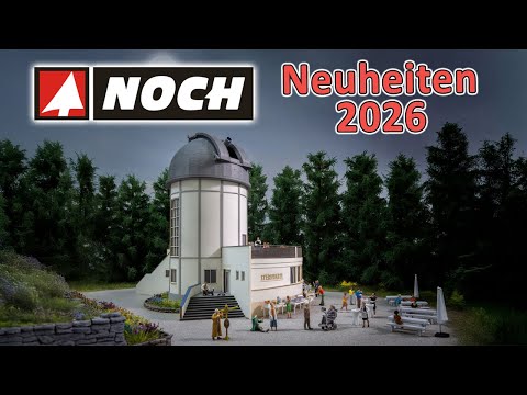 Noch Modellbahn Neuheiten 2026 | Spur H0, N, TT und Z